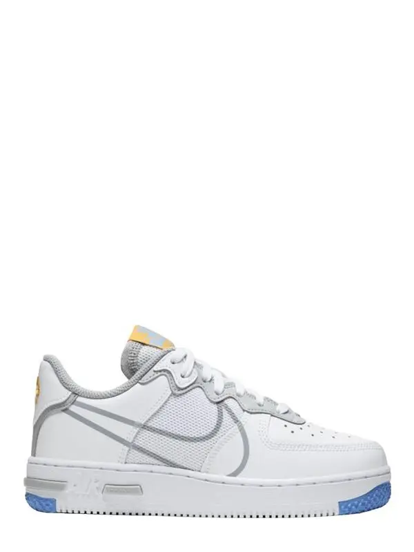 Nike Air Force 1 Low React Sneakers - White/light Smoke Grey