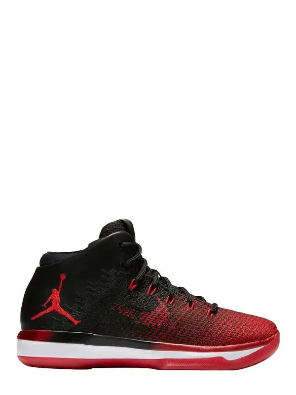 JORDAN Xxxi Banned Athletic Shoes - Black/university Red/white