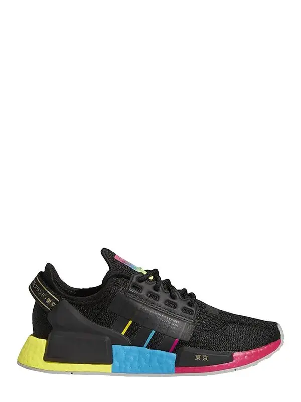 Adidas Nmd R1 V2 Sneakers - Black/pink/yellow