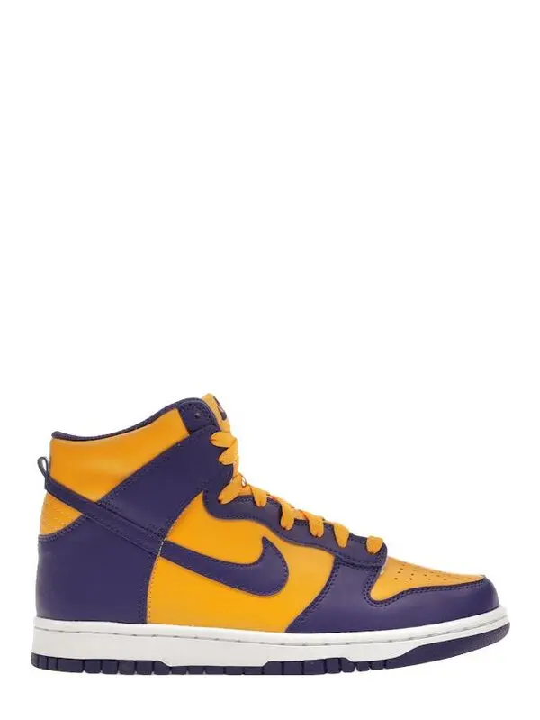 Nike Dunk High Lakers Sneakers - Court Purple/university Gold/white