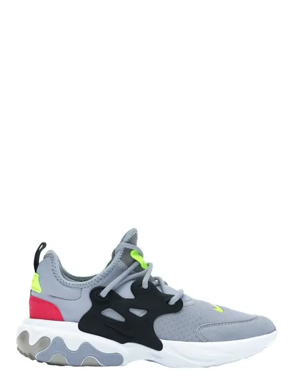 Nike React Presto Sneakers - Wolf Grey/black/rush Pink