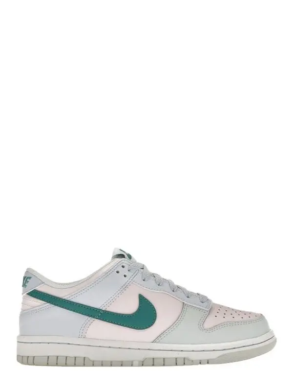 Nike Dunk Low Sneakers - Football Grey/mineral Teal/pearl Pink