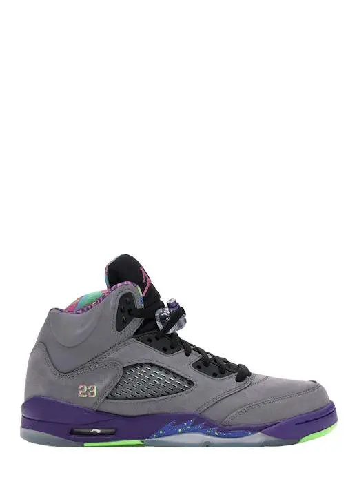 JORDAN 5 Retro Belair Sneakers - Cool Grey/club Pink/court Purple