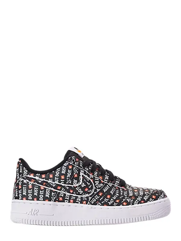 Nike Air Force 1 Low Sneakers - Black/total Orange/white