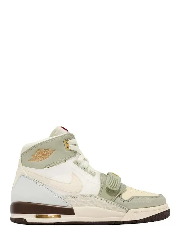 JORDAN Legacy 312 Cny Year Of The Rabbit Sneakers - Coconut Milk/faded Green