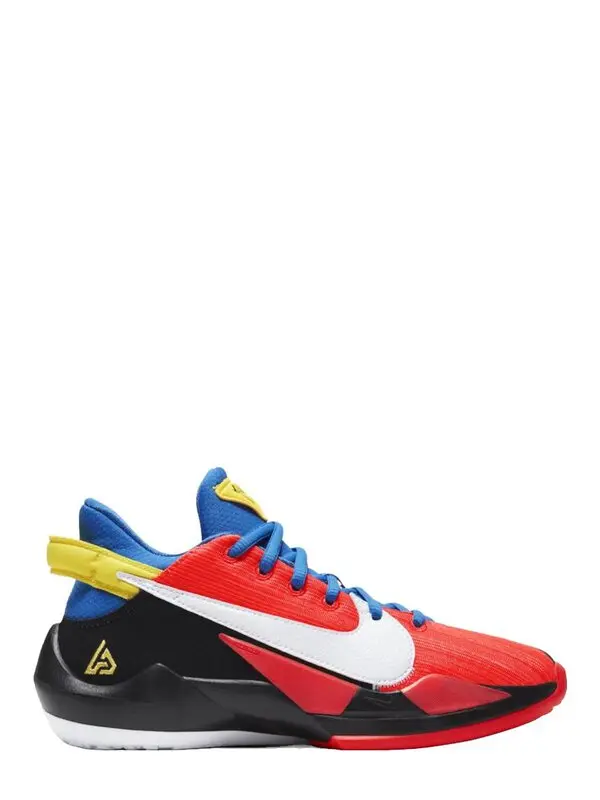 Nike Zoom Freak 2 Sneakers - Bright Crimson/white/opti Yellow