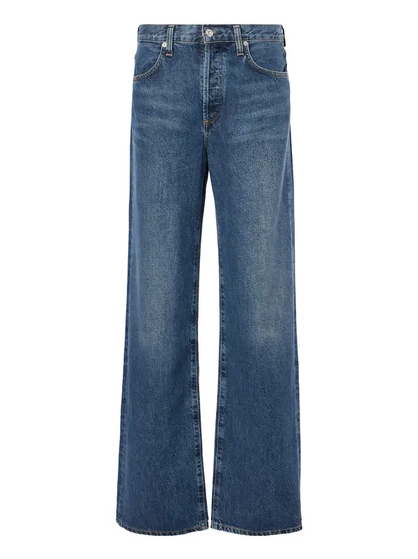 Citizens Of Humanity Annina High-rise Wide-leg Jeans - Blue