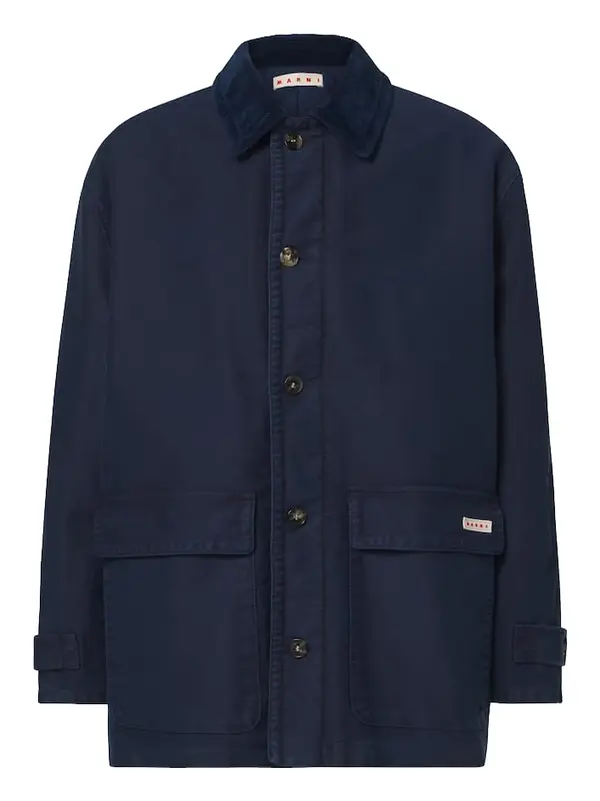 Marni Cotton Overshirt - Blue