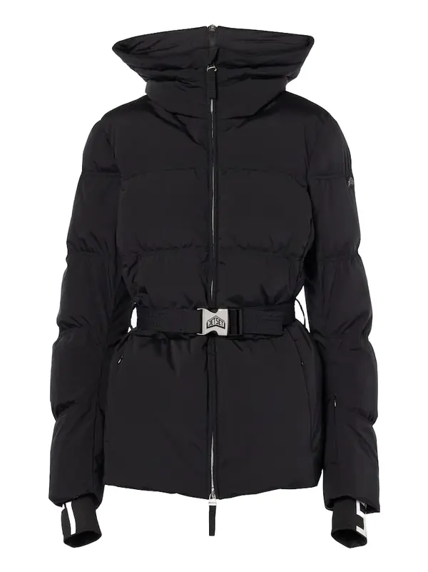 JETSET Chamonix Belted Ski Jacket - Black