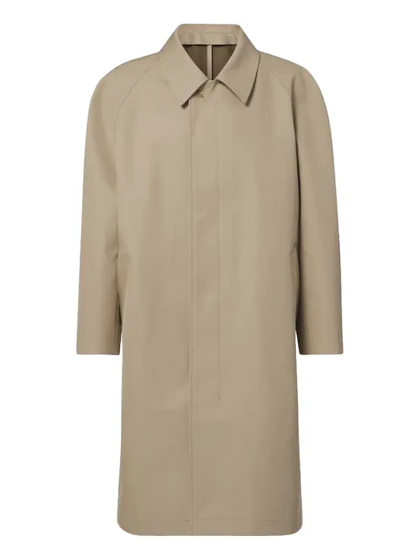 LEMAIRE Car Wool-blend Coat - Beige