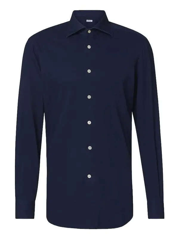Kiton Denim Shirt - Blue