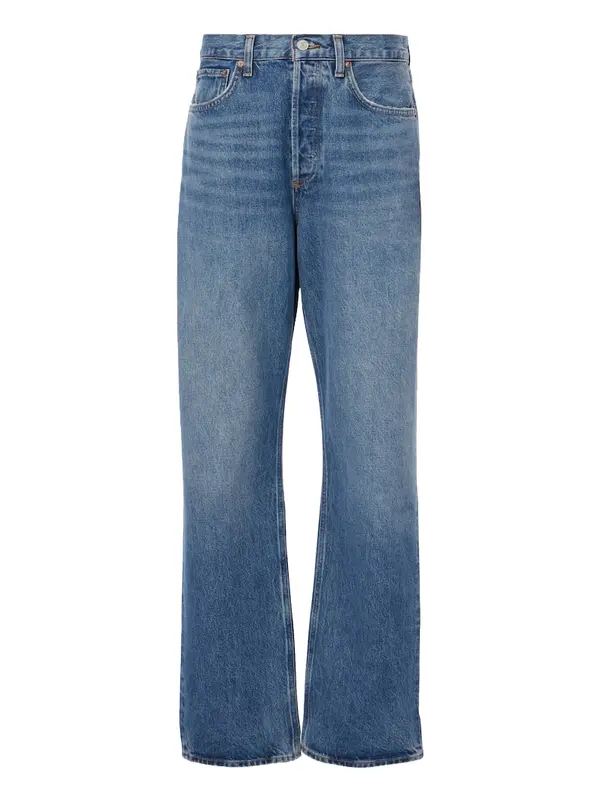 AGOLDE Kelly High-rise Wide-leg Jeans - Blue