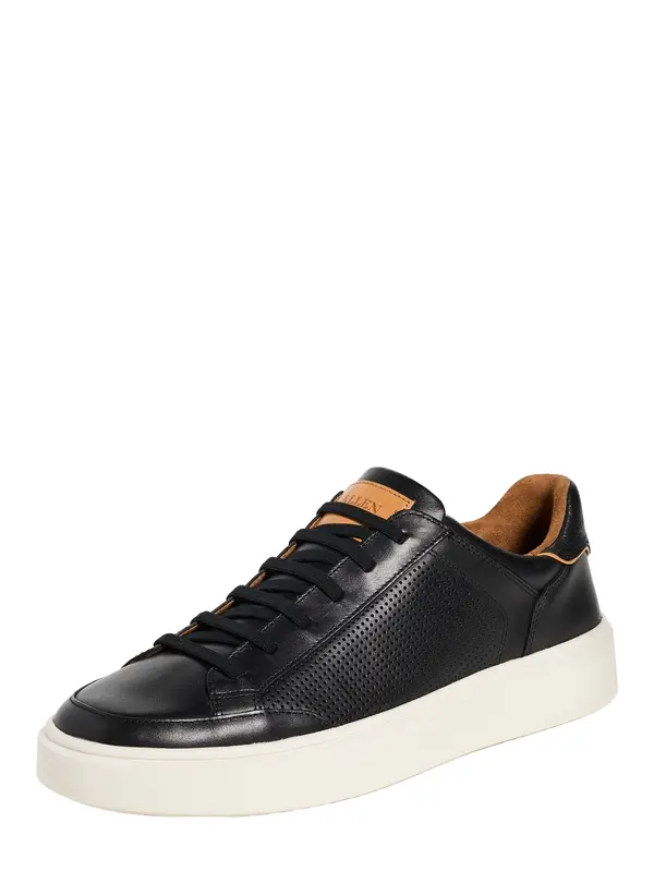 Allen Edmonds Oliver Leather Sneakers - Black