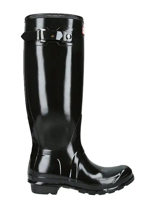 Hunter Original Gloss Wellington Boots - Black