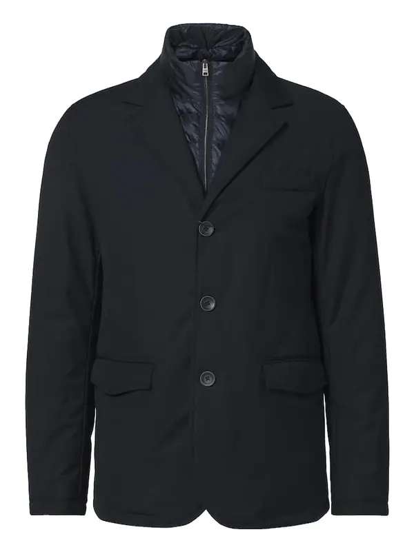 Herno Convertible Down Jacket - Blue