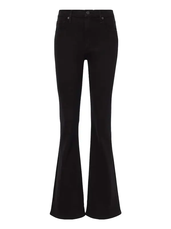 Citizens Of Humanity Lilah High-rise Bootcut Jeans - Black
