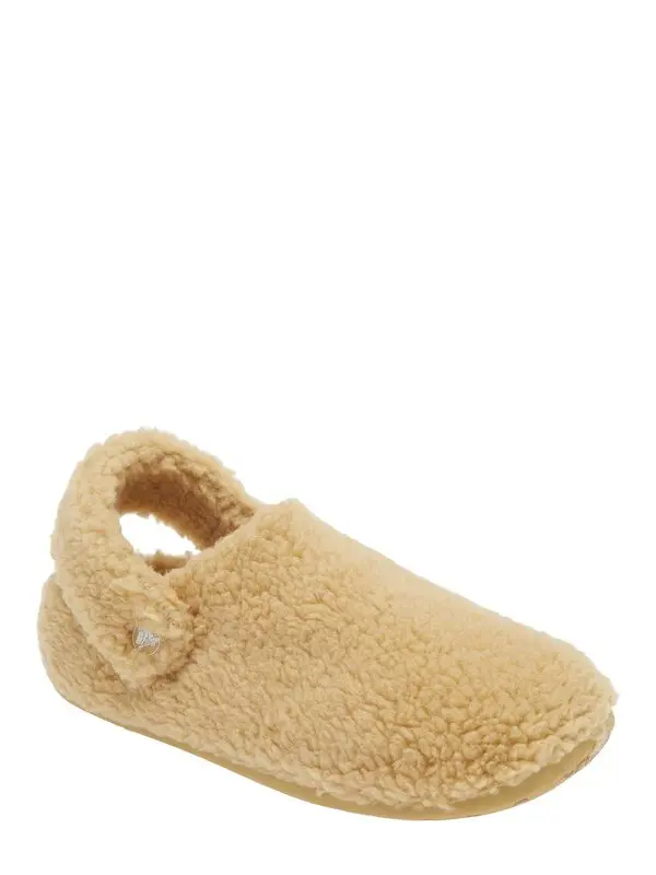 CROCS Classic Cozzzy Faux Fur Slipper Clog - Wht