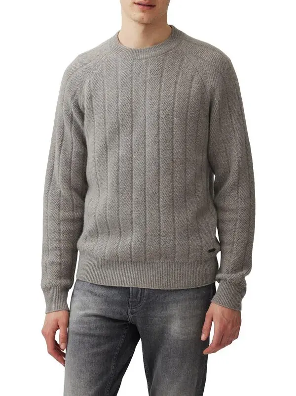 Rodd & Gunn Arrow River Wool Sweater - Grey Marle