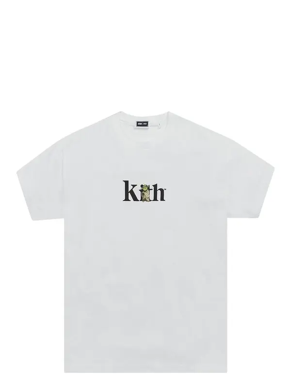 Kith For Star Wars Yoda Serif Tee - White