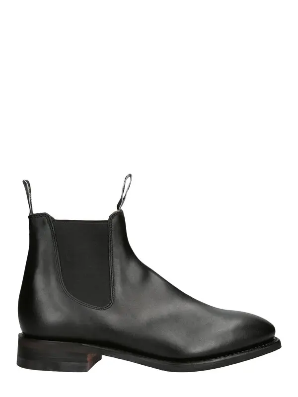 R.m. Williams Leather Ankle Boots - Black