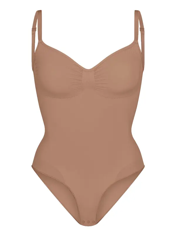 SKIMS Seamless Sculpt Brief Bodysuit - Sienna