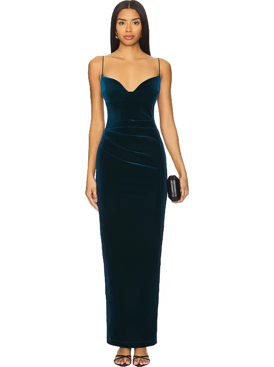 NOOKIE Mystery Maxi Dress - Teal