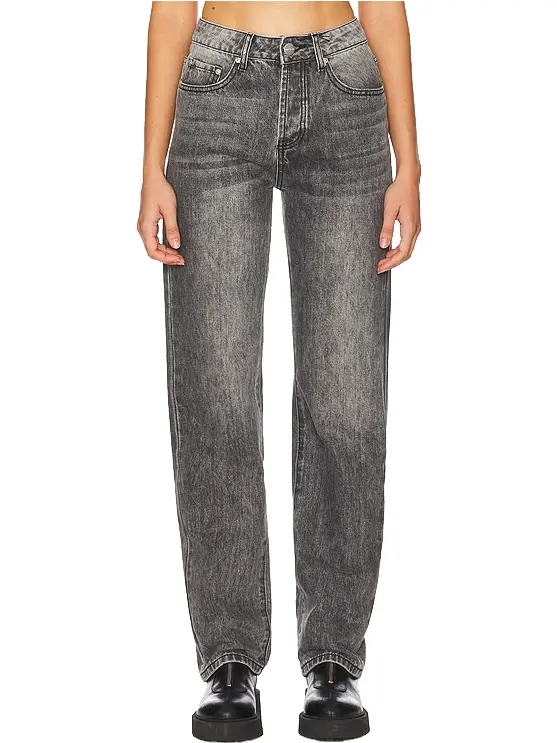 Superdown Lanie Jeans - Washed Grey