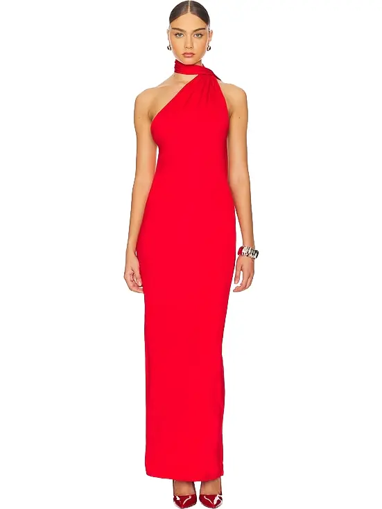 Nbd Violetta Maxi Dress - Red