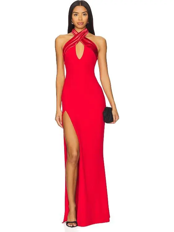 NOOKIE Renaissance Gown - Red