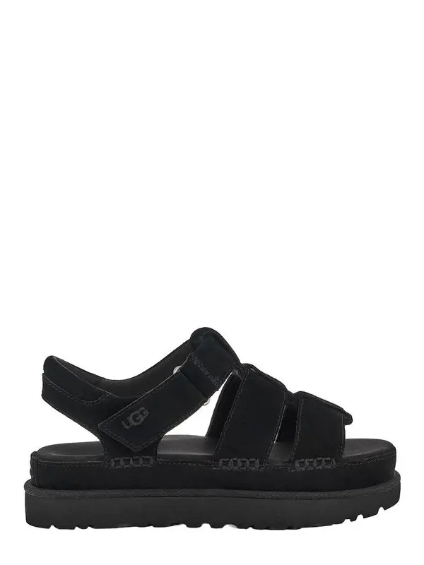 UGG Goldenstar Strap Platform Sandal - Black
