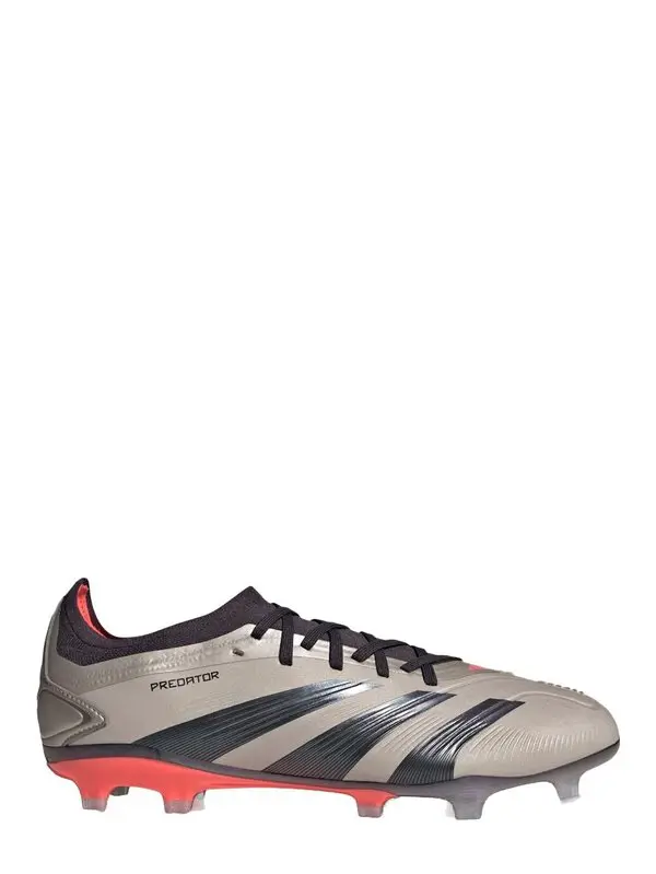 Adidas Predator Pro Fg Soccer Cleats - Platinum Metallic/aurora Black/carbon