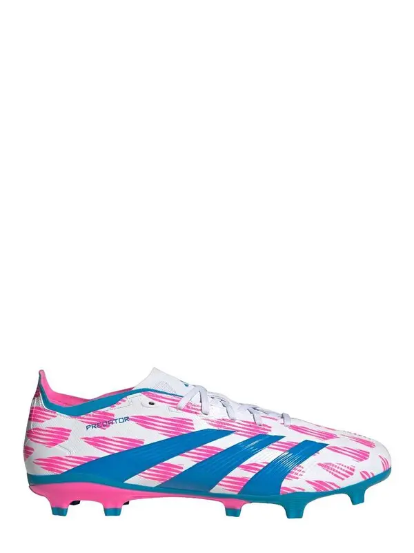 Adidas Predator League Fg - Cloud White/solar Blue/solar Pink