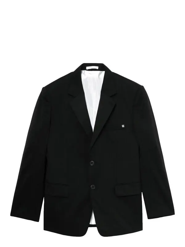 Helmut Lang Virgin Wool Blazer - Black