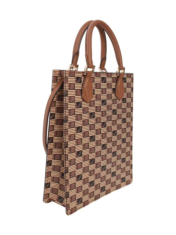 Moreau Monogram-print Tote - Brown