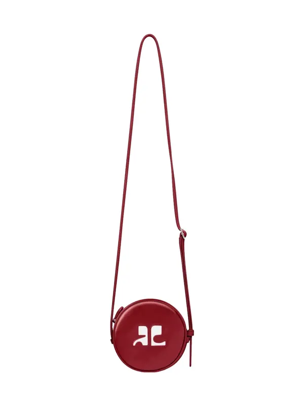COURREGES Reedition Small Circle Bag - Red