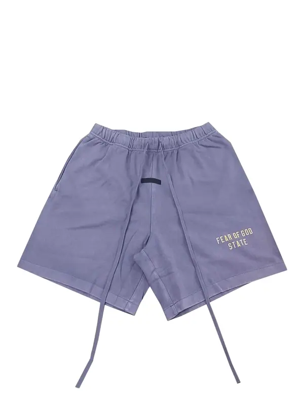 Fear Of God Logo-print Shorts - Purple