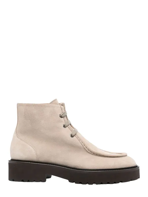DOUCAL'S Suede Chukka Boots - Neutrals