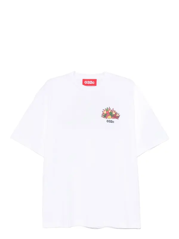 032C Fruit Of T-shirt - White