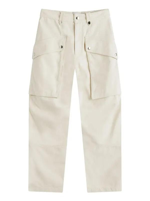Isabel Marant Jannick Cargo Pant - Ecru