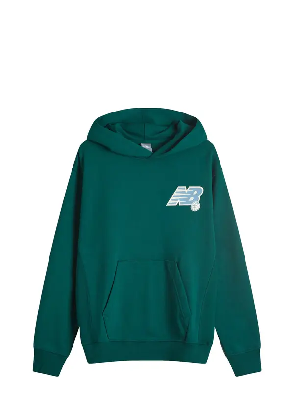 NEW BALANCE Athletics Relaxed 550 League Hoodie - Marsh Green