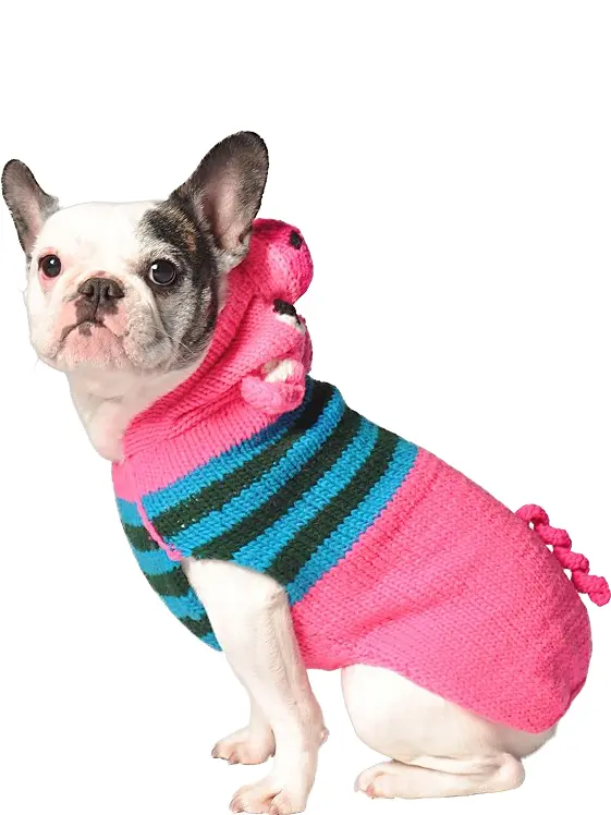 CHILLY DOG Piggy Dog Sweater - Pink