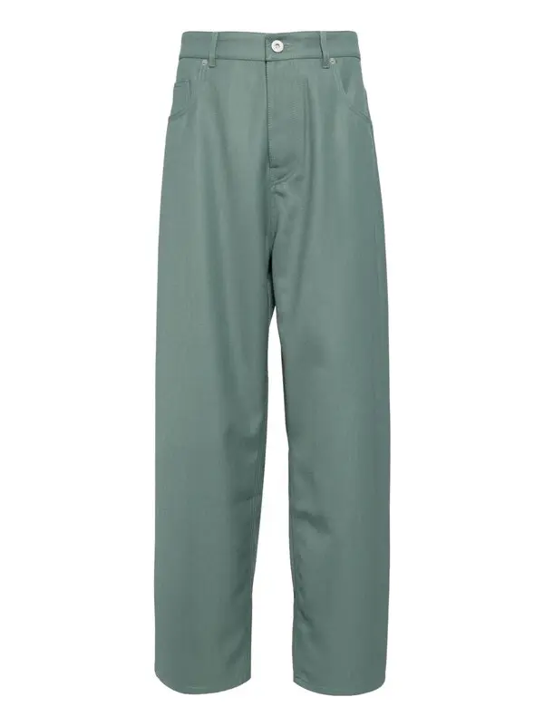 Drole De Monsieur Le Baggy Trousers - Green