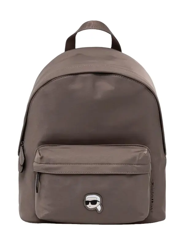 Karl Lagerfeld K/ikonik Medium Backpack - Neutrals