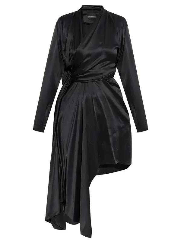 Balenciaga Midi Dress - Black