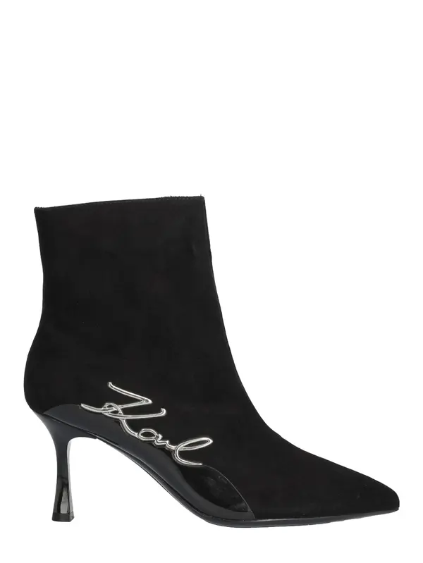 Karl Lagerfeld 80mm Sienna Boots - Black
