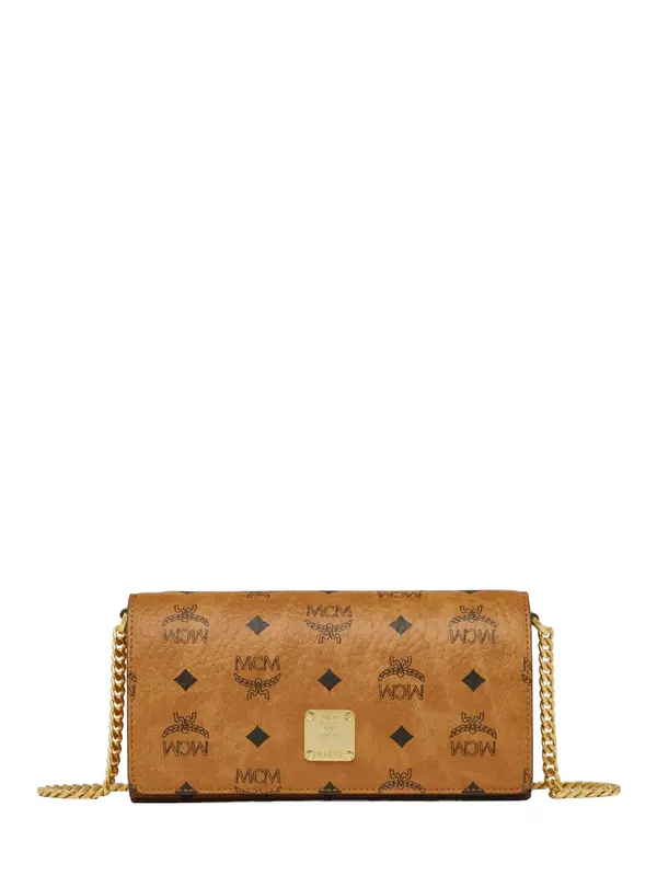 Mcm Aren Crossbody Bag - Brown