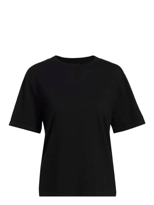 Rails Cotton-cashmere T-shirt - Black