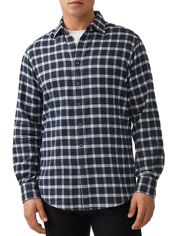 Rodd & Gunn Mclaren Falls Button Front Shirt - Eclipse