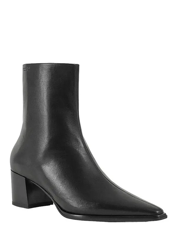 VAGABOND SHOEMAKERS Gisele Pointed Toe Ankle Boots - Black