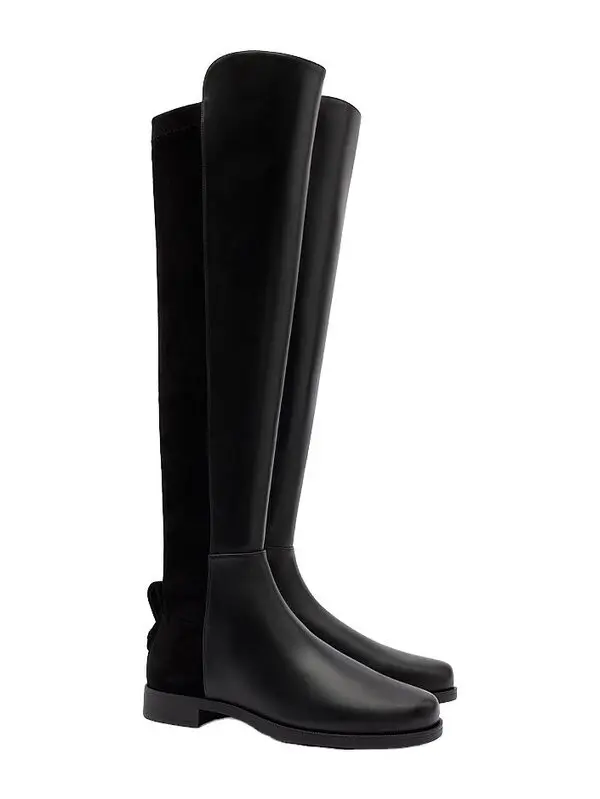 Larroude Bergen Over The Knee Boots - Black